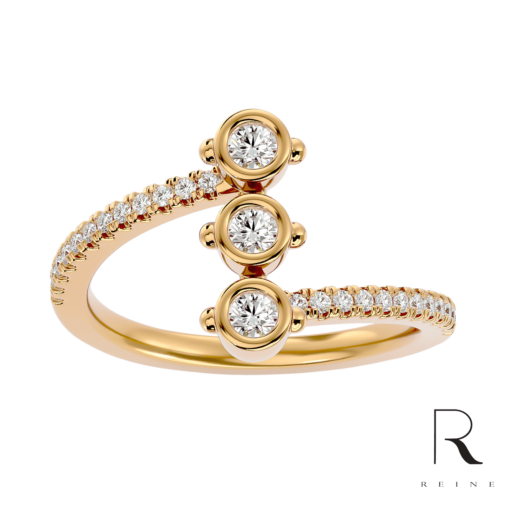 Sparkle Like Royalty with our Elegant Joy Ring – Reine